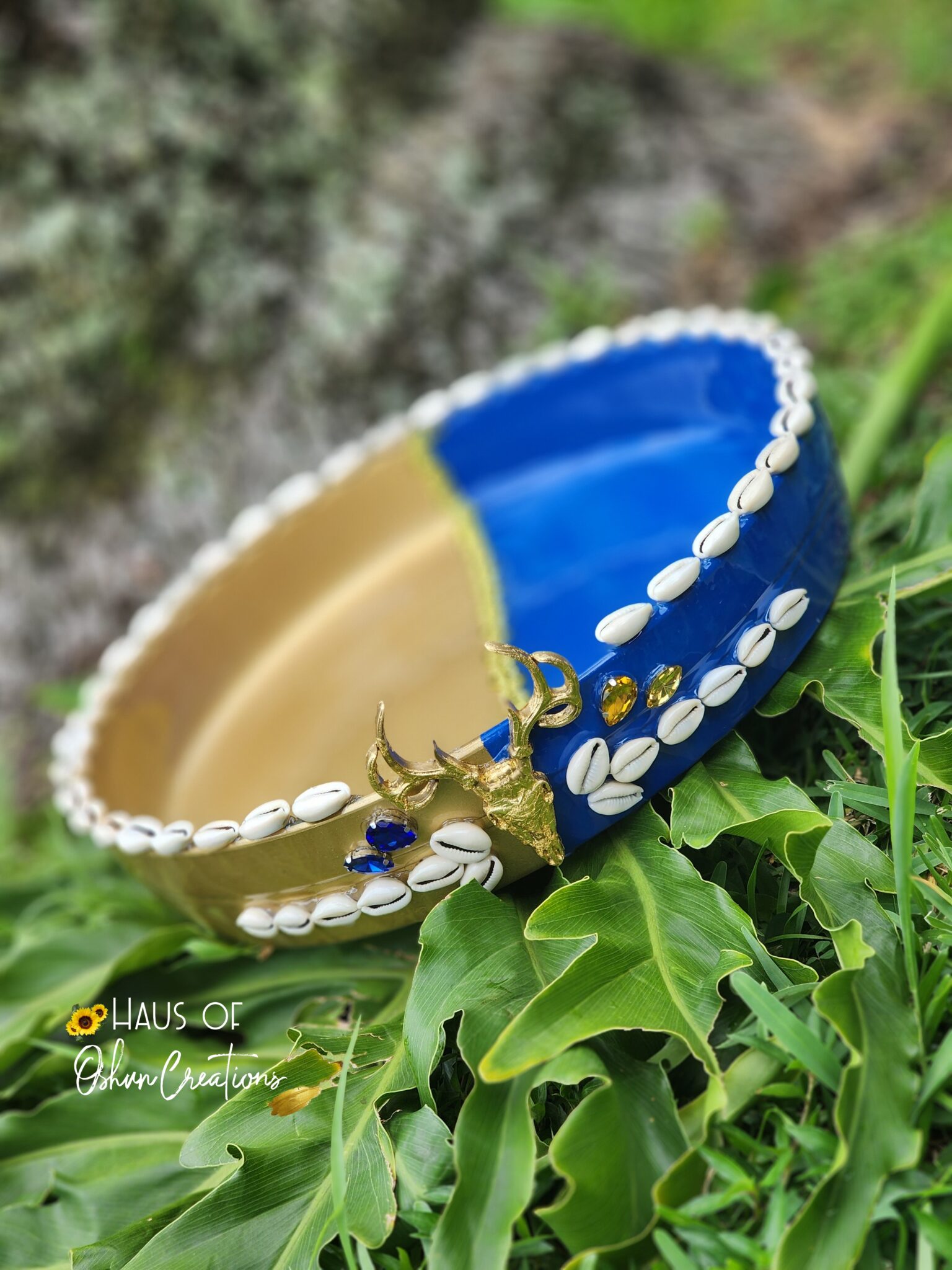 Ochosi Inspired Plate – Haus of Oshun Creations