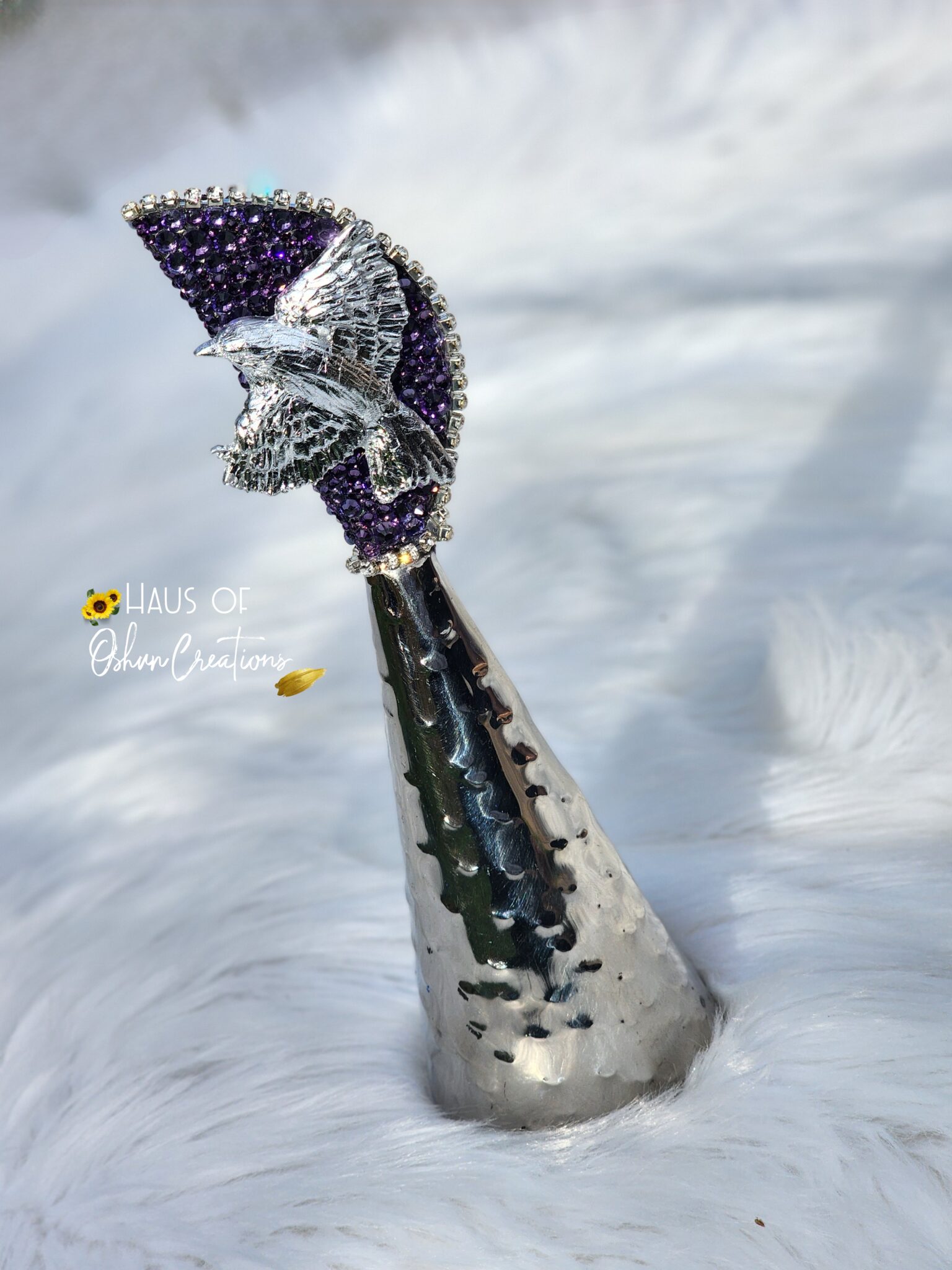 Obatala Obamoro Inspired Agogo Bell – Haus of Oshun Creations